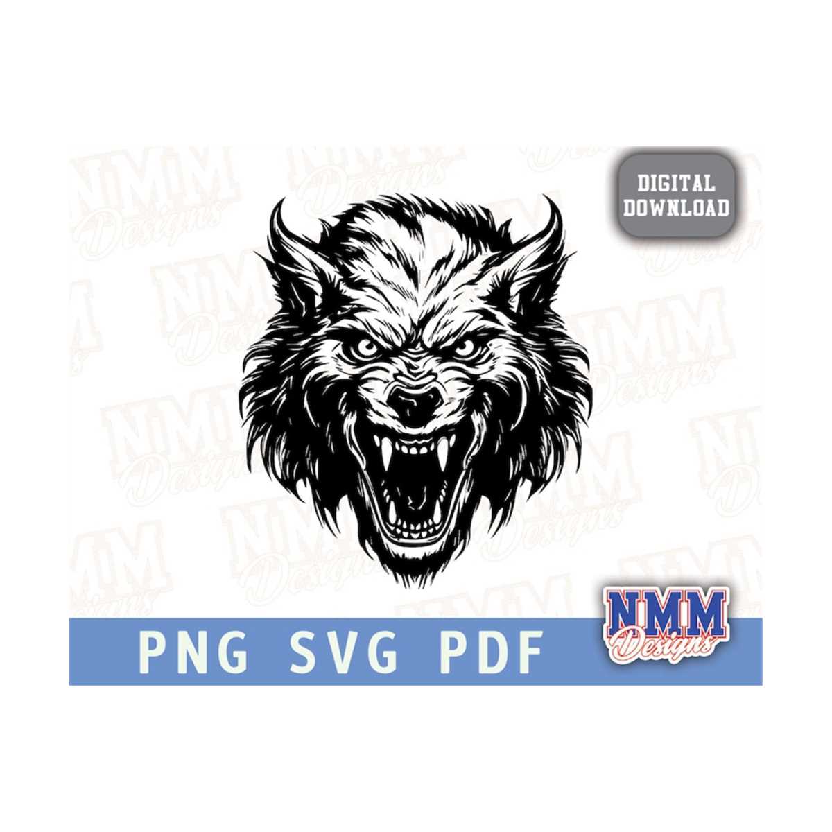 Werewolf Svg, Creepy Spooky Halloween Png, Classic Movie Mon - Inspire ...