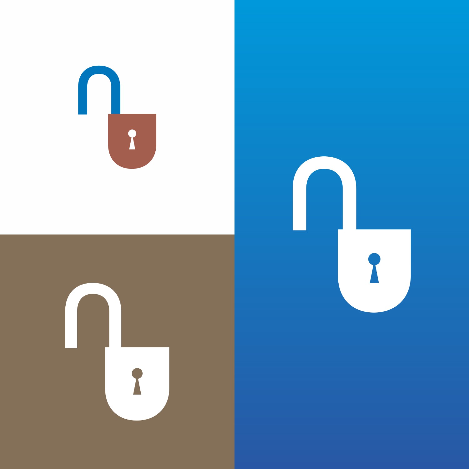 Unlock Logo symbol Design 31 - Inspire Uplift