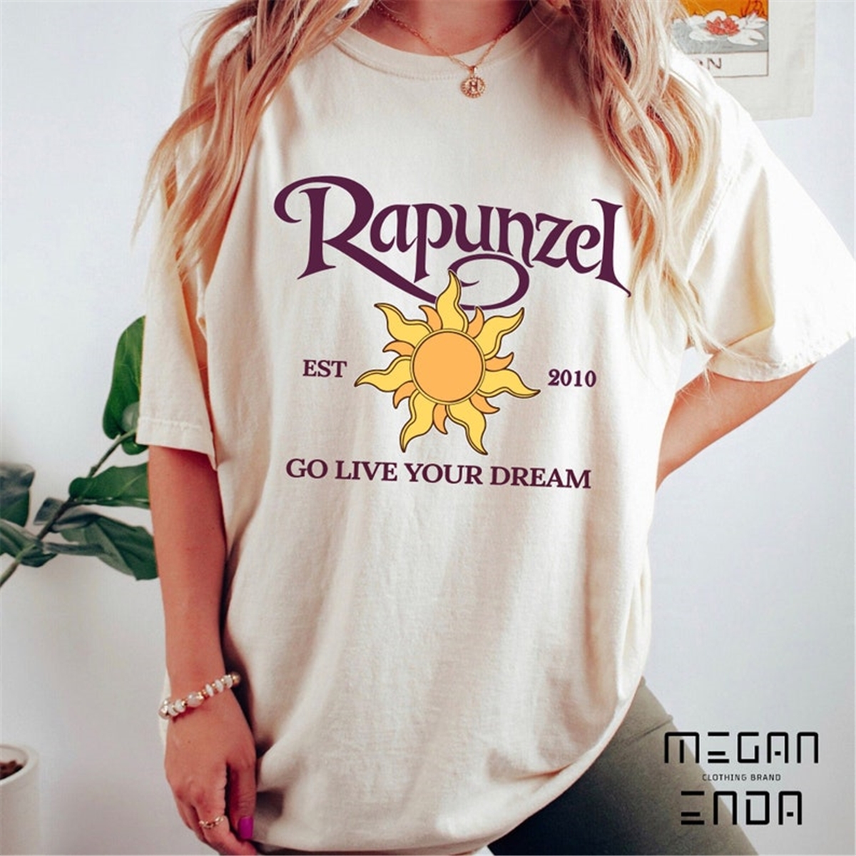 Disney Tangled Rapunzel Go Live Your Dream Shirt, WDW Magic | Inspire ...