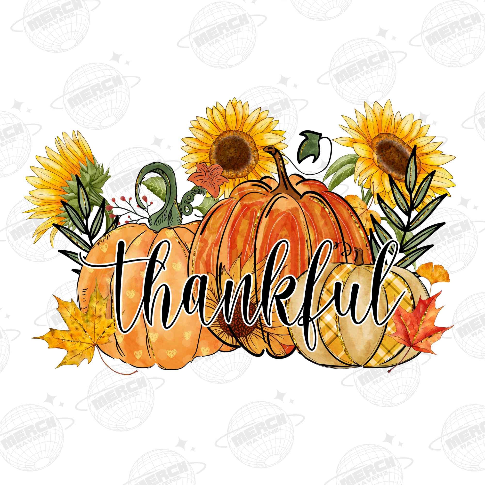 Thankful pumpkin png, Fall Sublimation Designs Downloads, Th - Inspire ...
