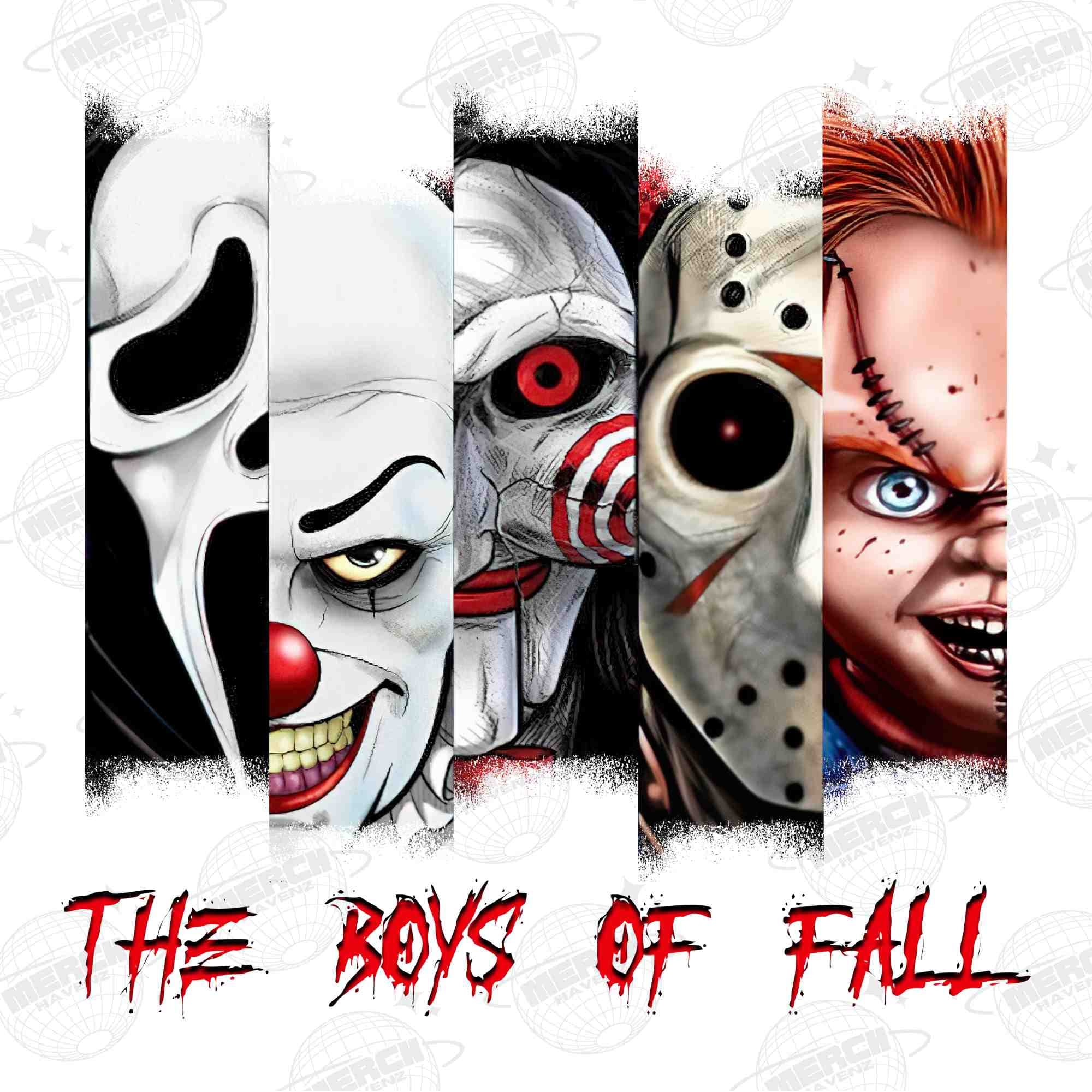 The Boys Of Fall PNG, Horror Characters PNG, Horror Friends - Inspire ...