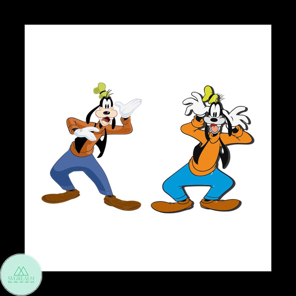 Goofy svg, Disney Svg, Disney Character Svg, Cartoon Charact | Inspire ...