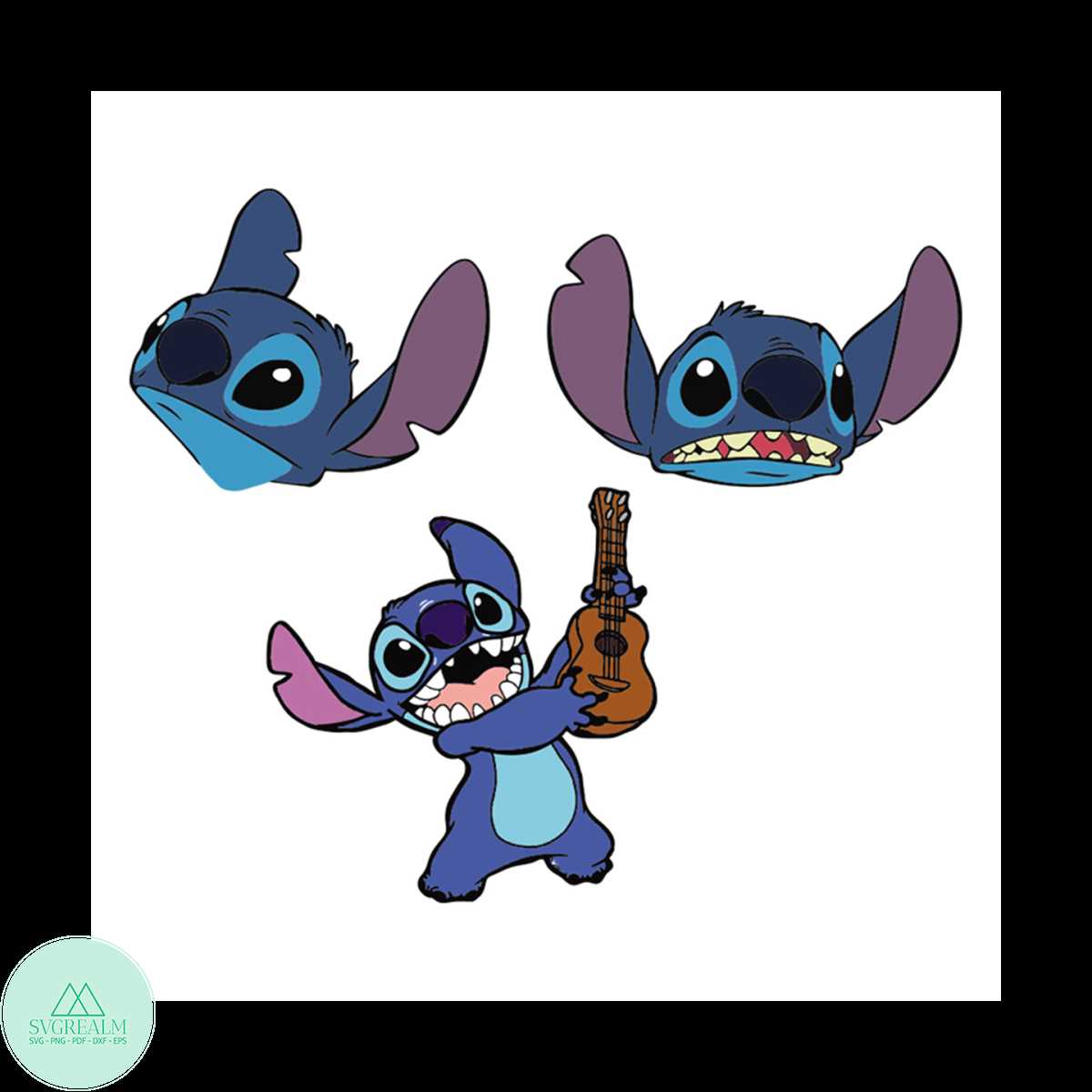Stitch Bundle File Svg, Disney Svg, Disney Character Svg, Ca | Inspire ...
