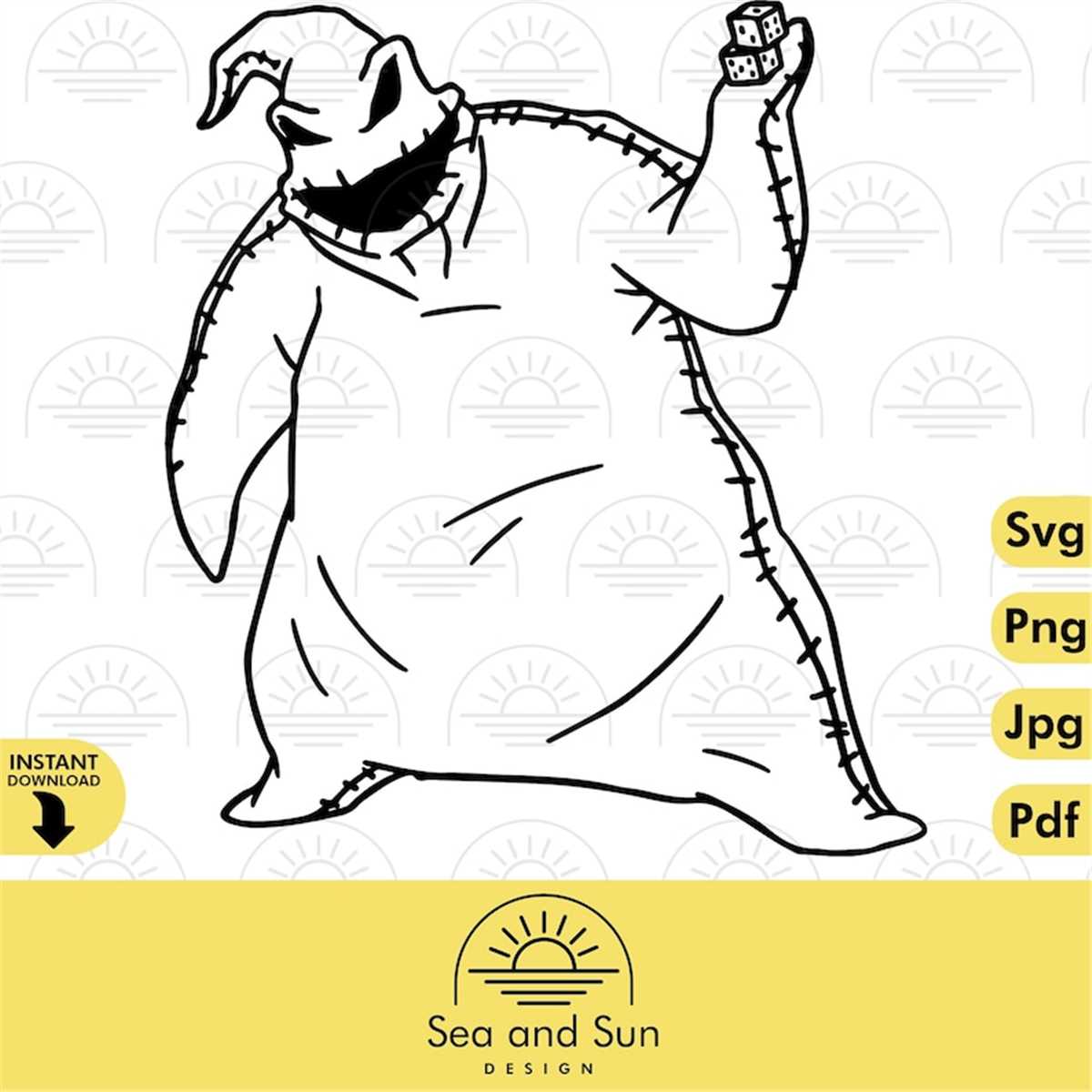 Oogie Boogie Svg, oogie boogie, boogie, disneyland ears, dis | Inspire ...