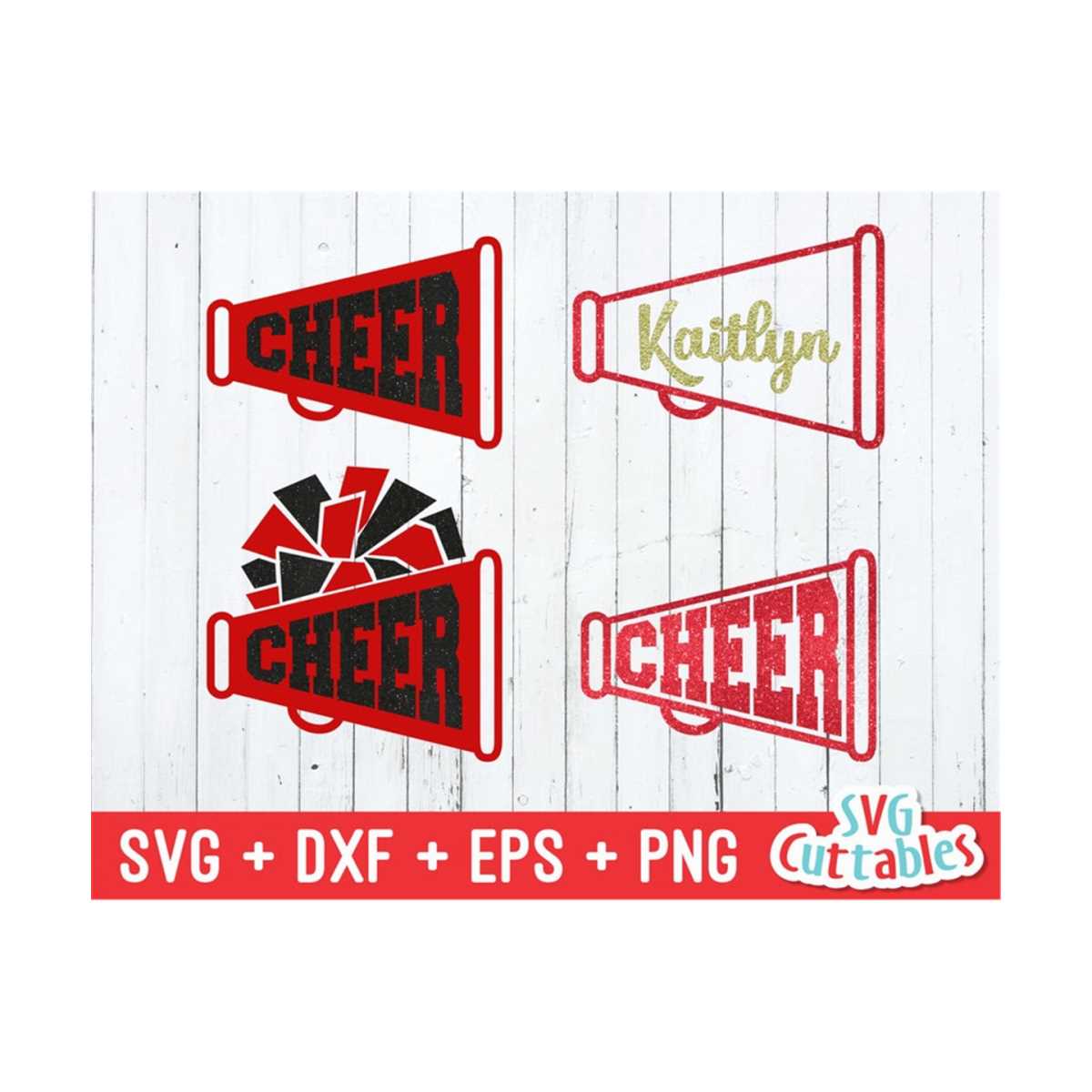 Cheer Megaphone svg - Cheer Cone svg - eps - dxf - Cheerlead | Inspire ...