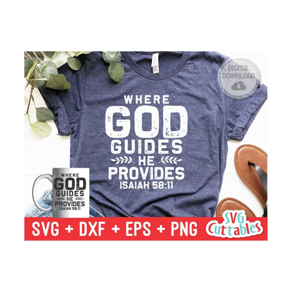 Where God Guides He Provides svg - Christian svg - Quote - s | Inspire ...
