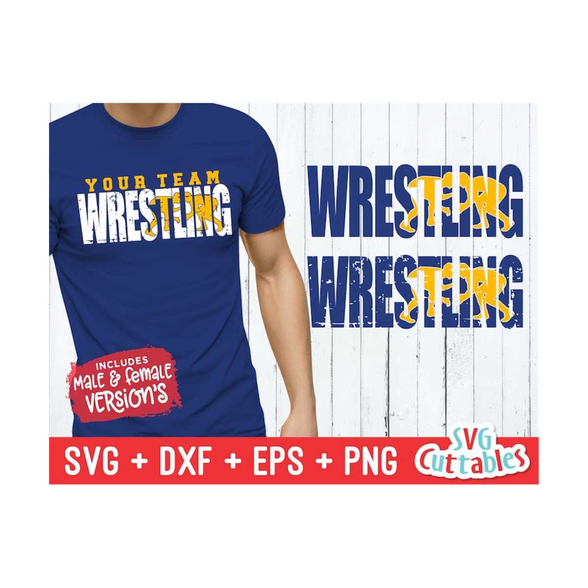 Wrestling svg - Wrestling Distressed - svg - dxf - eps - png | Inspire ...