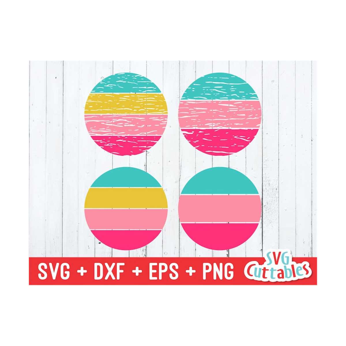 Distressed Wood Circle svg - Ombre svg - Distressed Cut File | Inspire ...