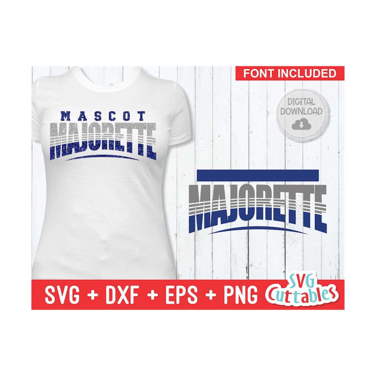 Majorette svg Cut File - Majorette Template 003 - svg - eps - Inspire ...