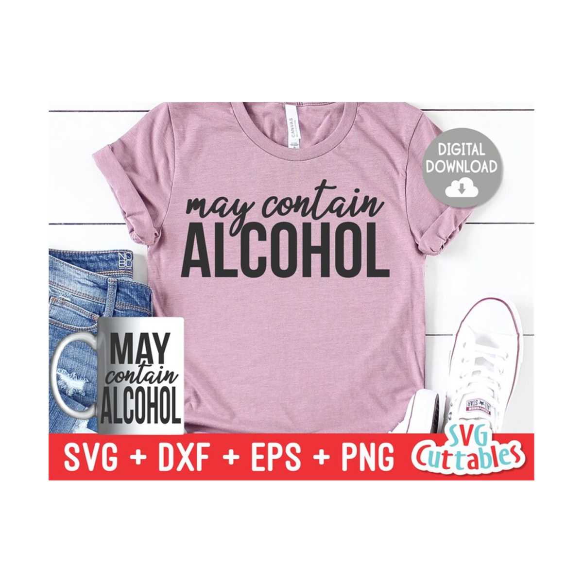 May Contain Alcohol svg - Drinking Cut File - Funny svg - sv | Inspire ...