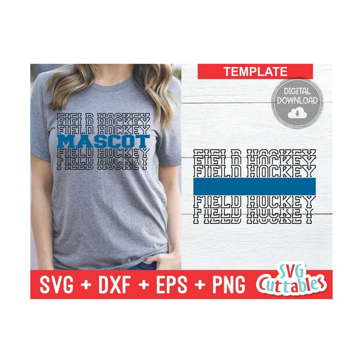 Field Hockey svg - Field Hockey Template 003 - svg - eps - d - Inspire ...
