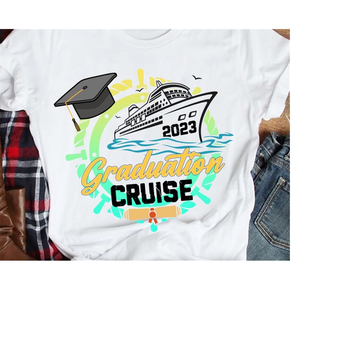 Graduation Cruise 2023 Shirt, Class Of 2023 Cruise T-Shirts, | Inspire ...