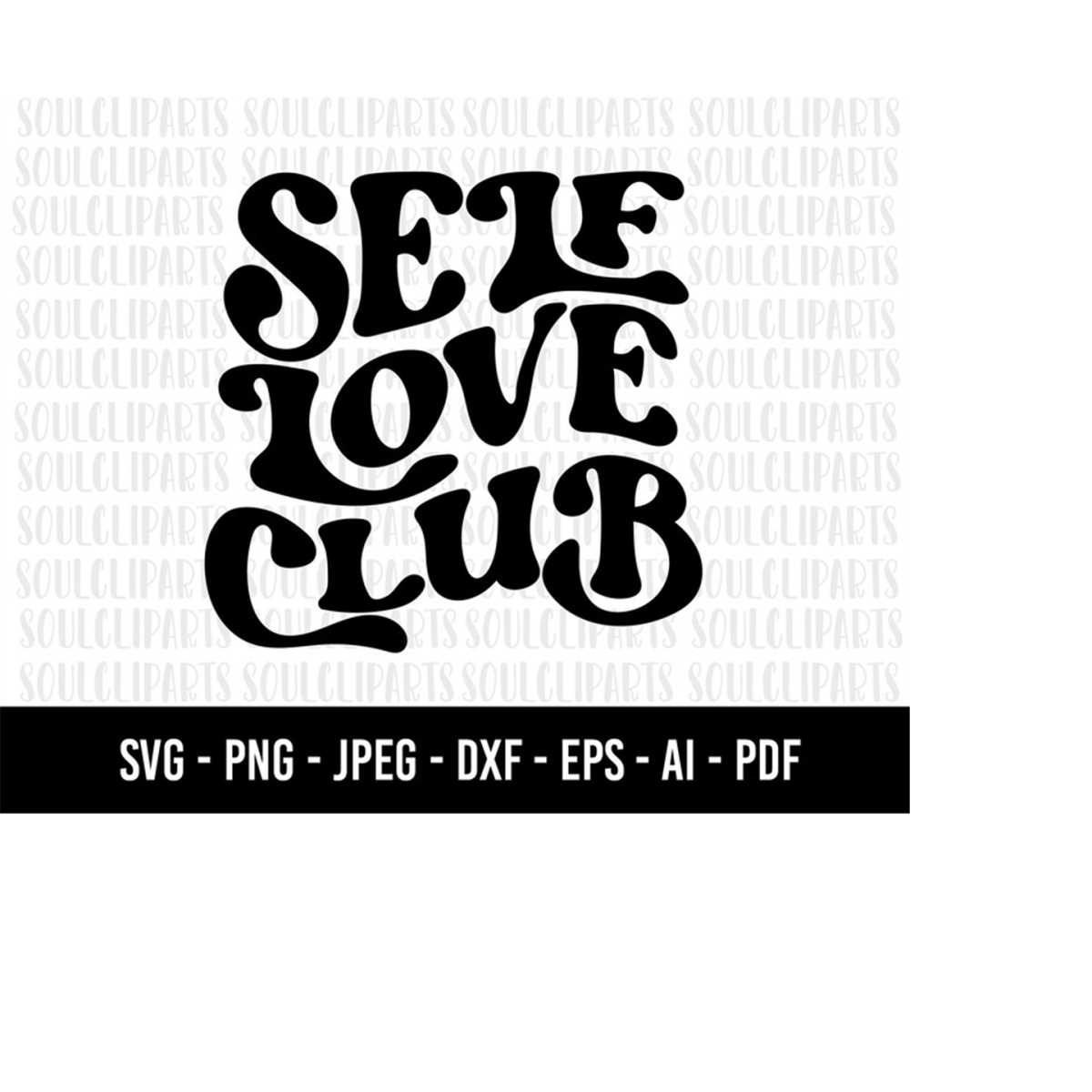 COD815-Self love club svg/i love my body svg/Line Art Svg/Mi | Inspire ...