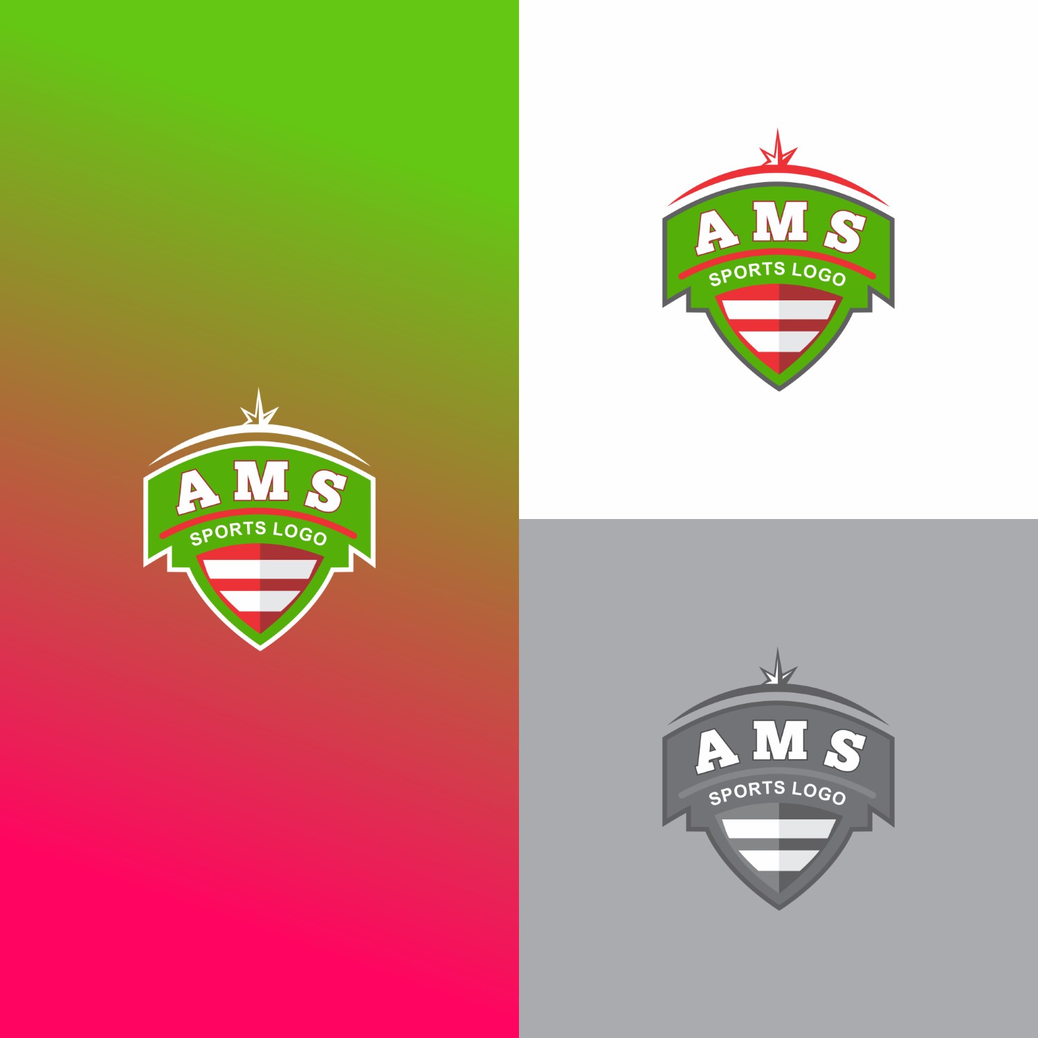 AMS Sport Logo symbol Design 13 | Inspire Uplift
