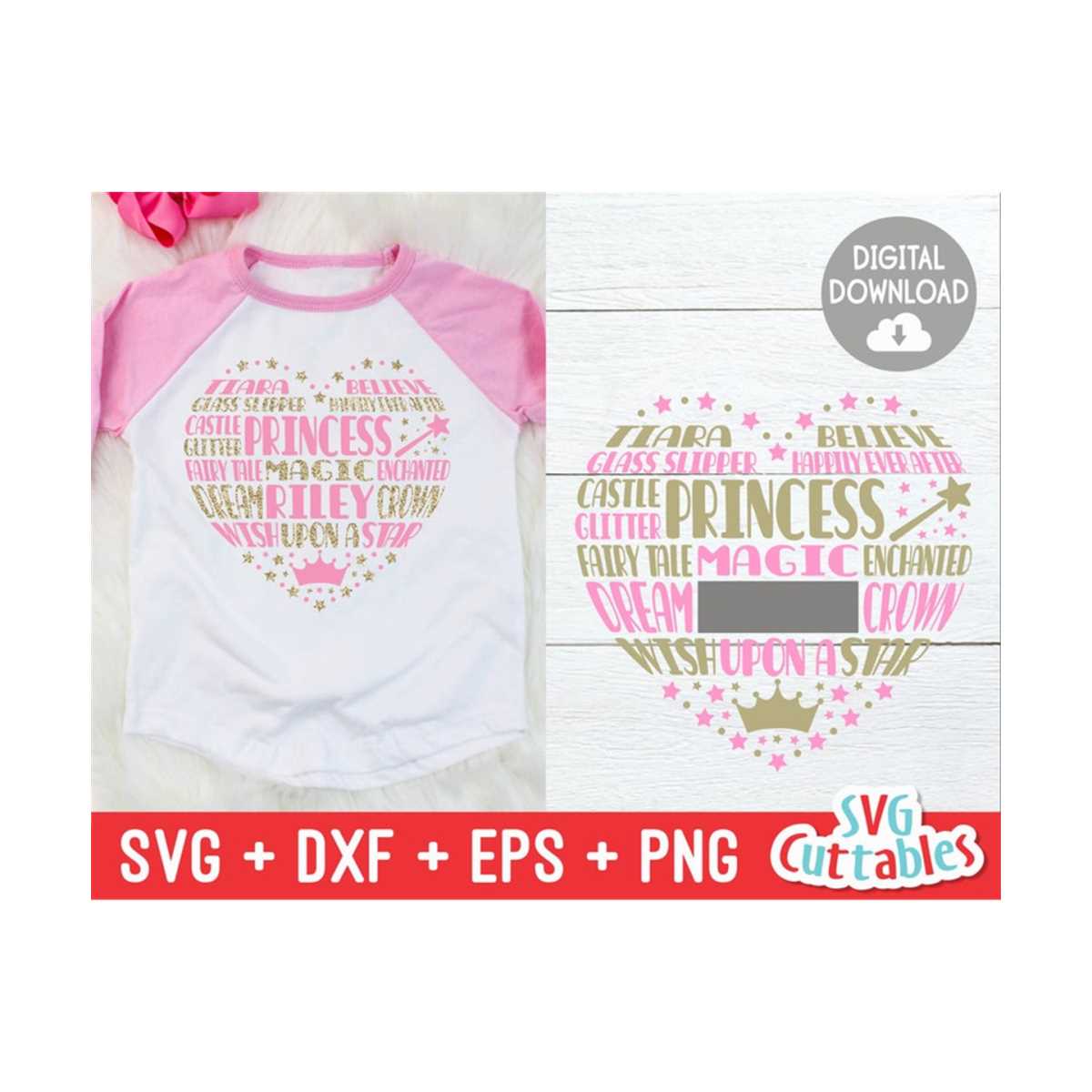 Princess SVG, Princess Subway Art, svg, dxf, eps, Wand svg, | Inspire ...