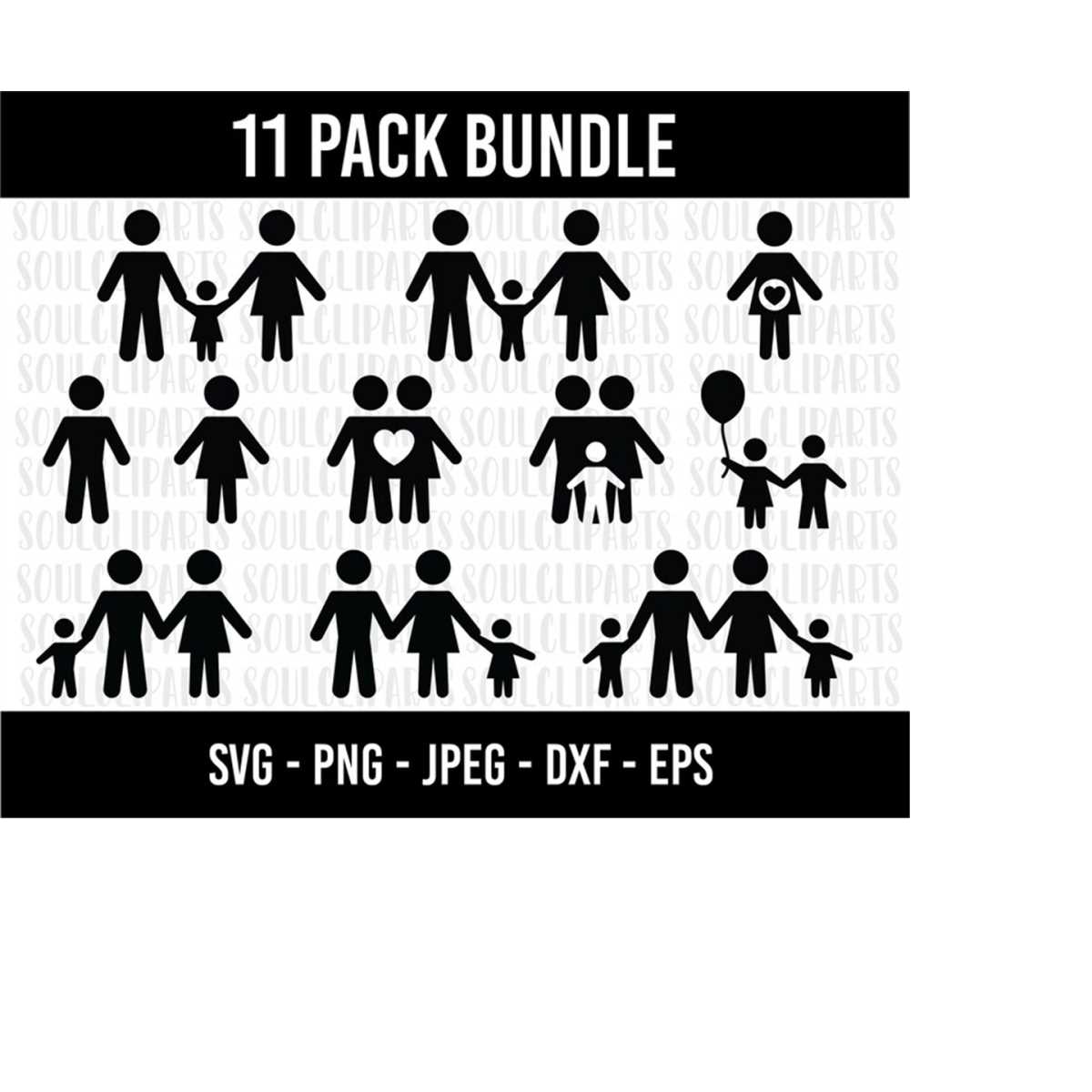 COD769- Family icons Svg, Happy Family Svg, Parents svg, Sti - Inspire ...