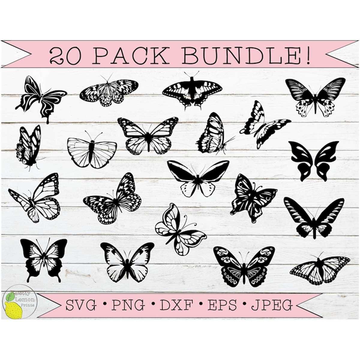 Summer svg, Butterfly svg Butterflies SVG Bundle Monarch But | Inspire Uplift