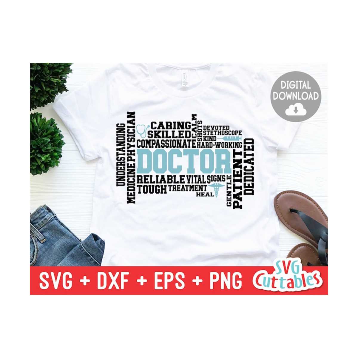 Doctor svg - Word Art - Subway Art - svg - dxf - eps - Cut | Inspire Uplift