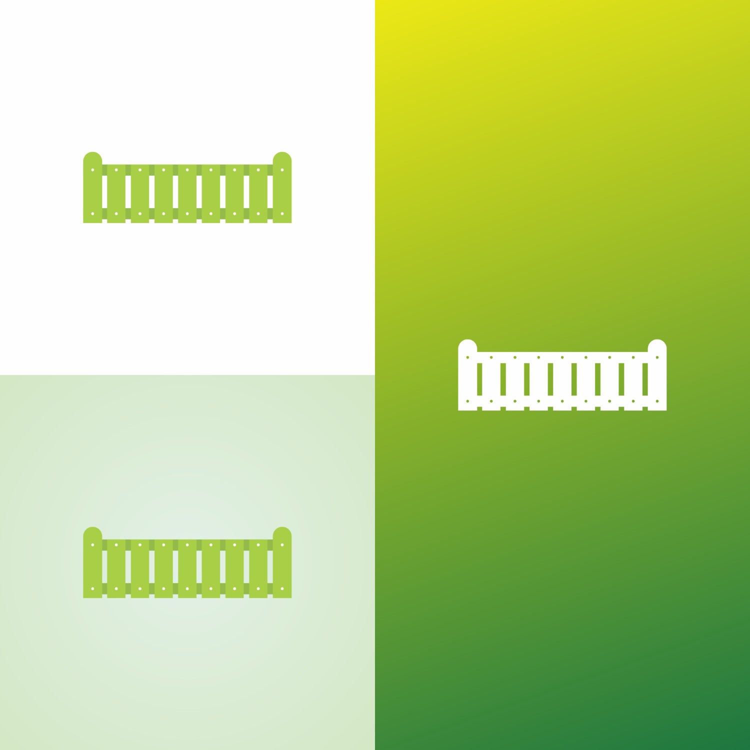 Fences Logo symbol Design 02 - Inspire Uplift