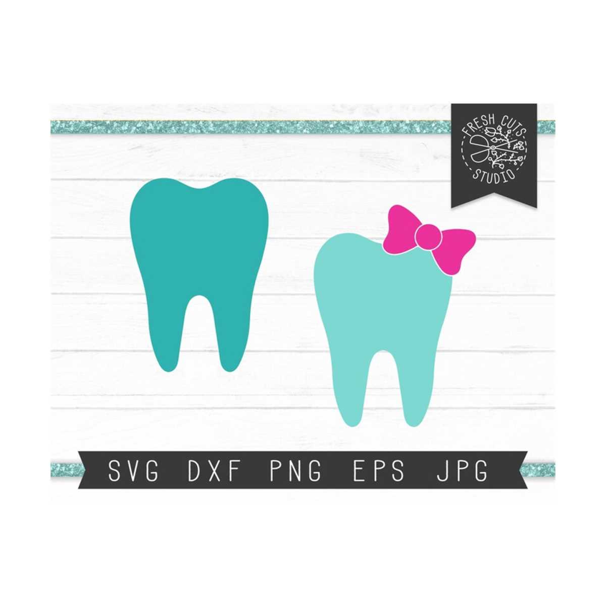 Tooth SVG Cut File Instant Download, Tooth Cut File, Girl To - Inspire ...