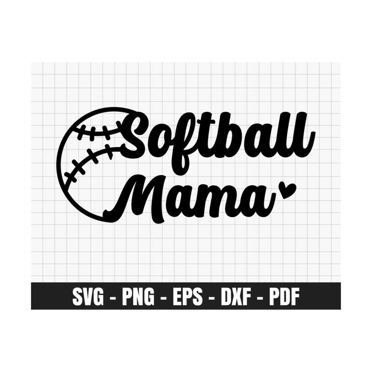 Softball Mama Svg, Softball Png, Softball Svg Shirt Digital | Inspire ...