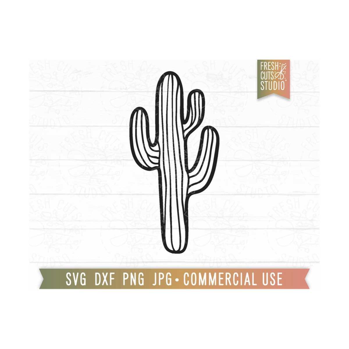 Cactus SVG Cut File, cactus clipart image, cactus sublimatio | Inspire ...