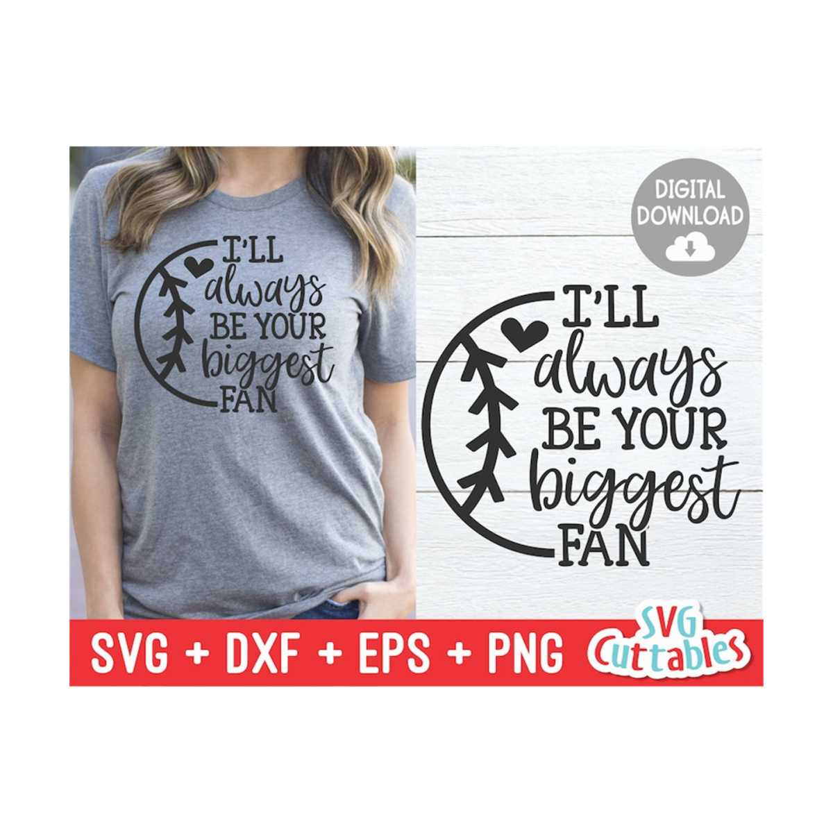 Baseball svg - I'll Always Be Your Biggest Fan - Baseball - | Inspire ...