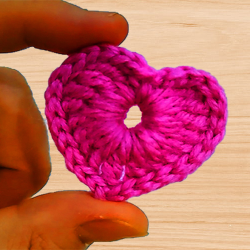 Crochet Heart Pdf Pattern | Inspire Uplift