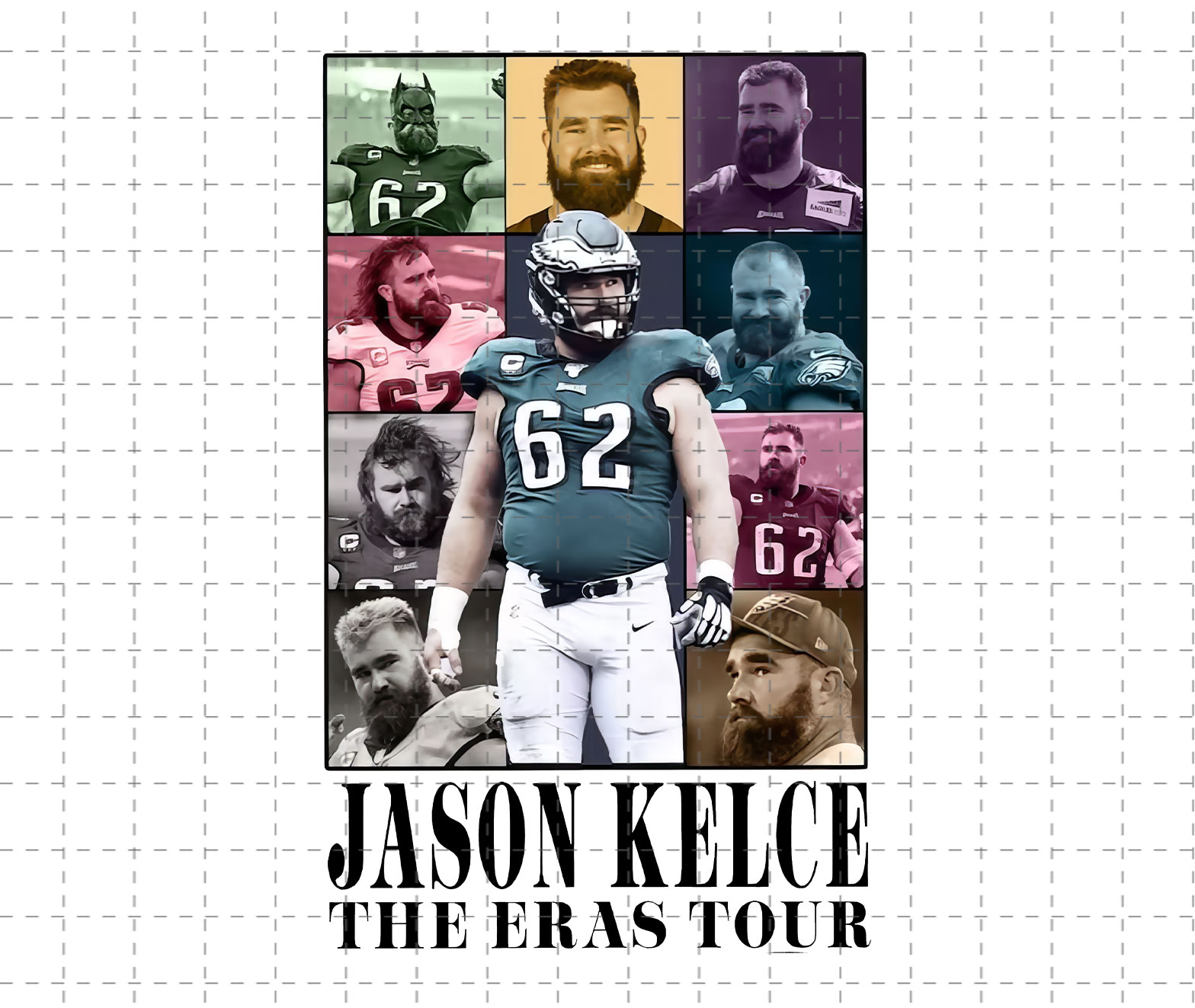 Jason Kelce The Eras Tour Png, Nfl Png | Inspire Uplift