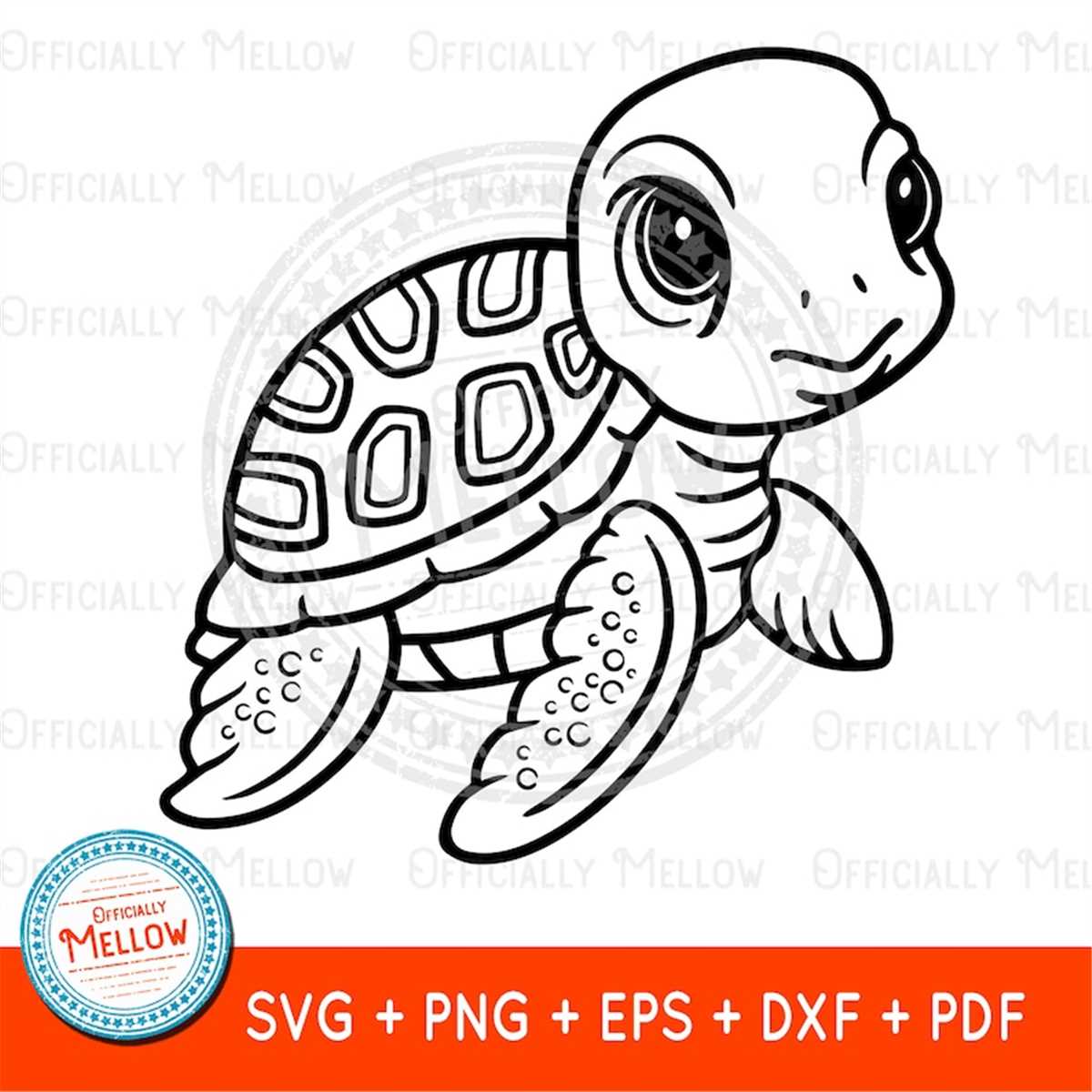 Sea Turtle SVG, Cute Turtle SVG, Turtle Clipart, Turtle Gift | Inspire ...