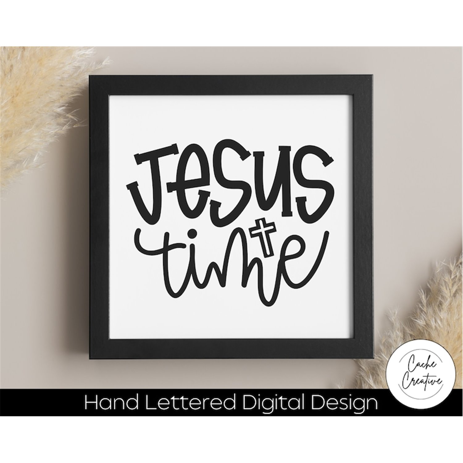 Jesus Time SVG INSTANT DOWNLOAD dxf, svg, eps, png, jpg, pdf | Inspire ...