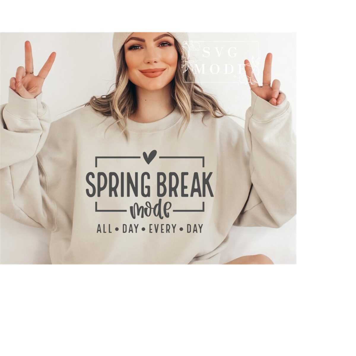 Spring Break Mode SVG PNG, Spring Break Svg, Spring Break 20 - Inspire ...