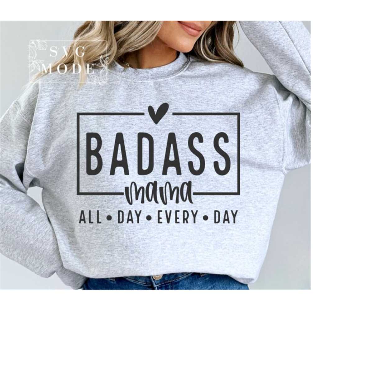 Badass Mama SVG PNG, Mama Vibes Svg, Mom Svg, Mom Life Svg, - Inspire ...
