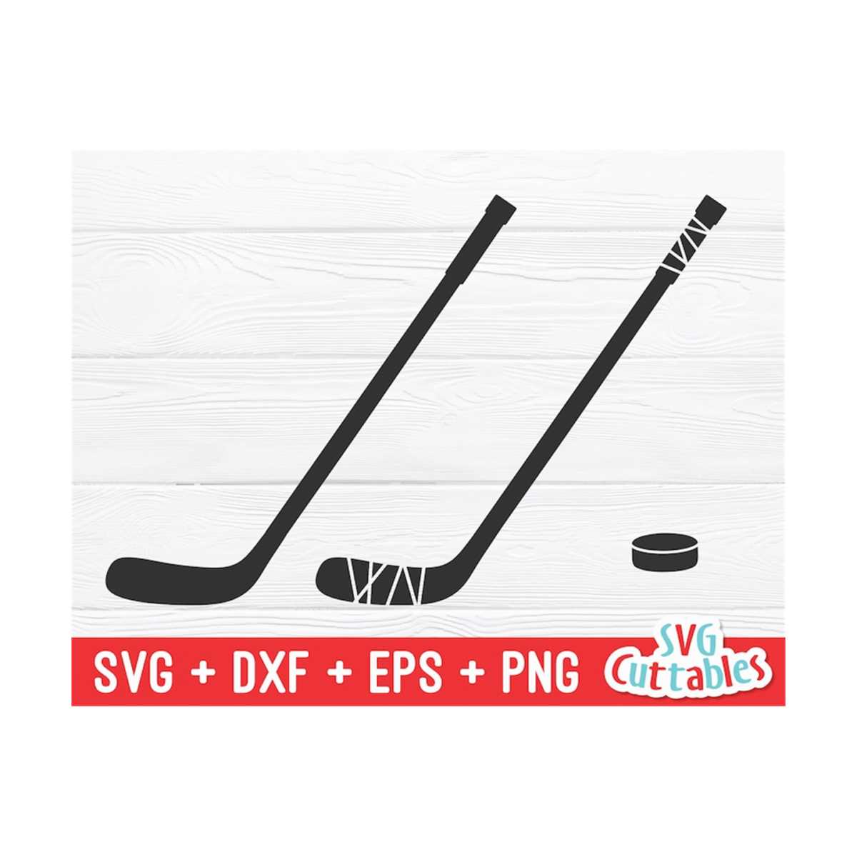 Hockey Sticks svg - Hockey Cut File - svg - dxf - eps - png - Inspire ...