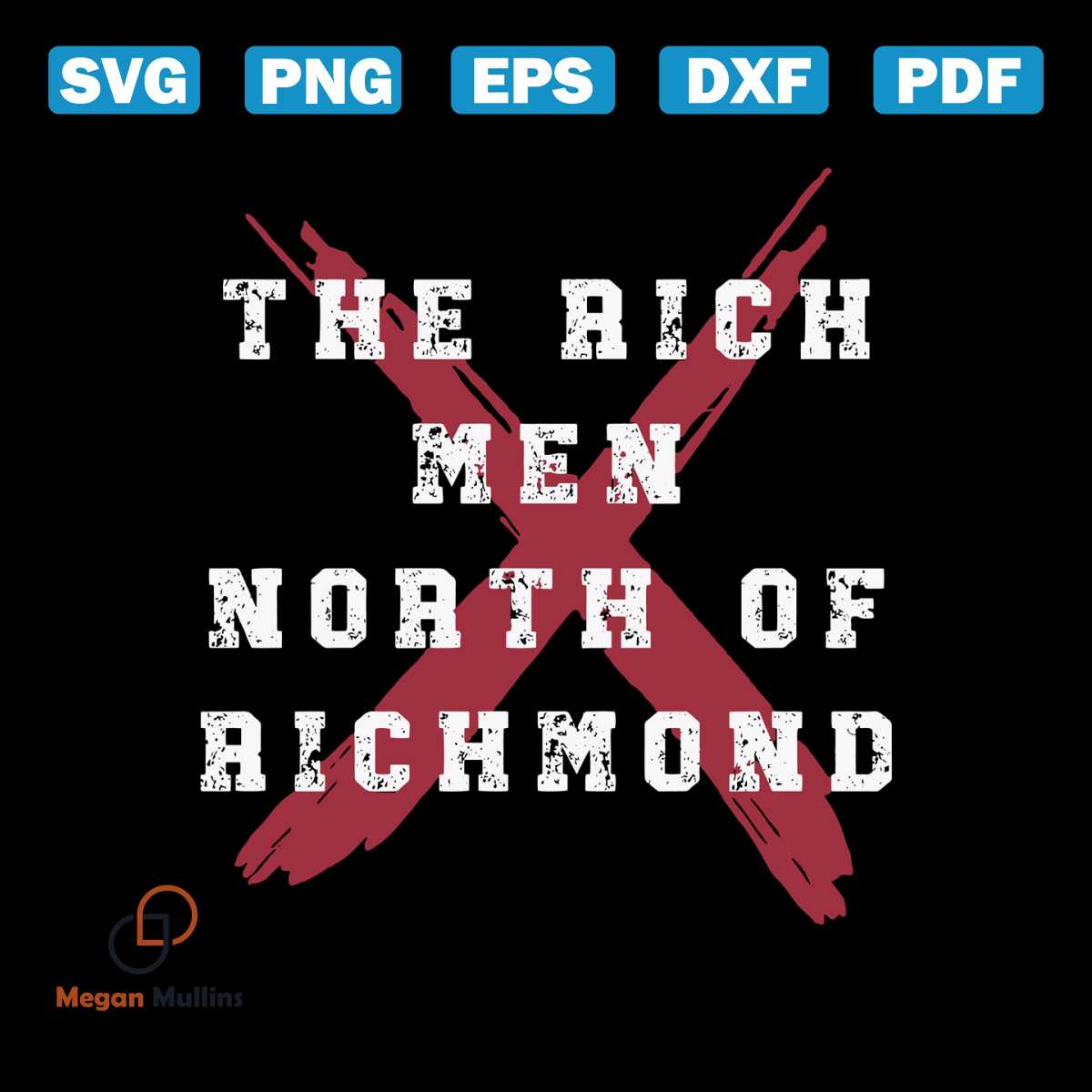 Stop The Of Rich Men Of Richmond SVG Graphic Design File | Inspire Uplift
