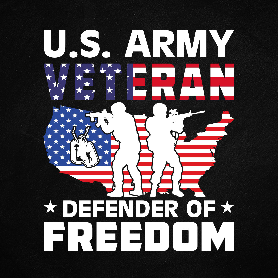 US Flag US Army Veteran Defender of Freedom Svg Cut Cutting | Inspire ...