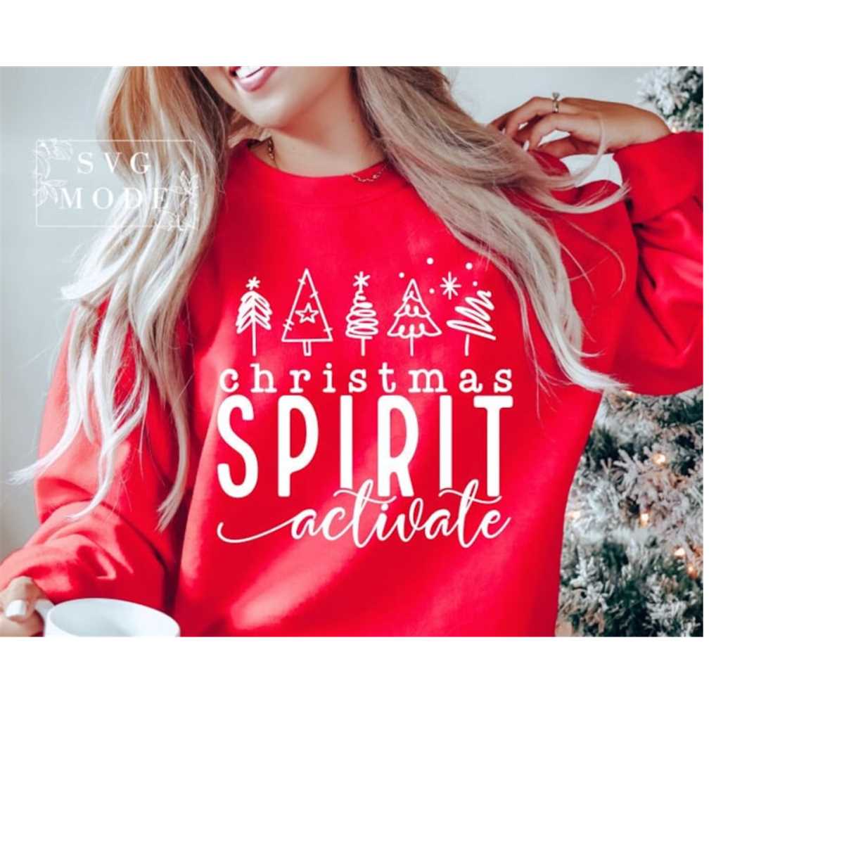 Christmas Spirit Activate SVG PNG PDF, Funny Christmas Svg, | Inspire ...