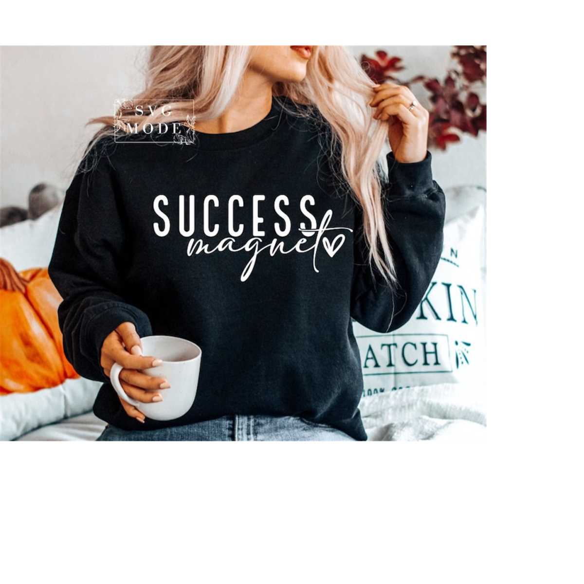 Success Magnet SVG PNG PDF, Success Svg, Law of Attraction S - Inspire ...