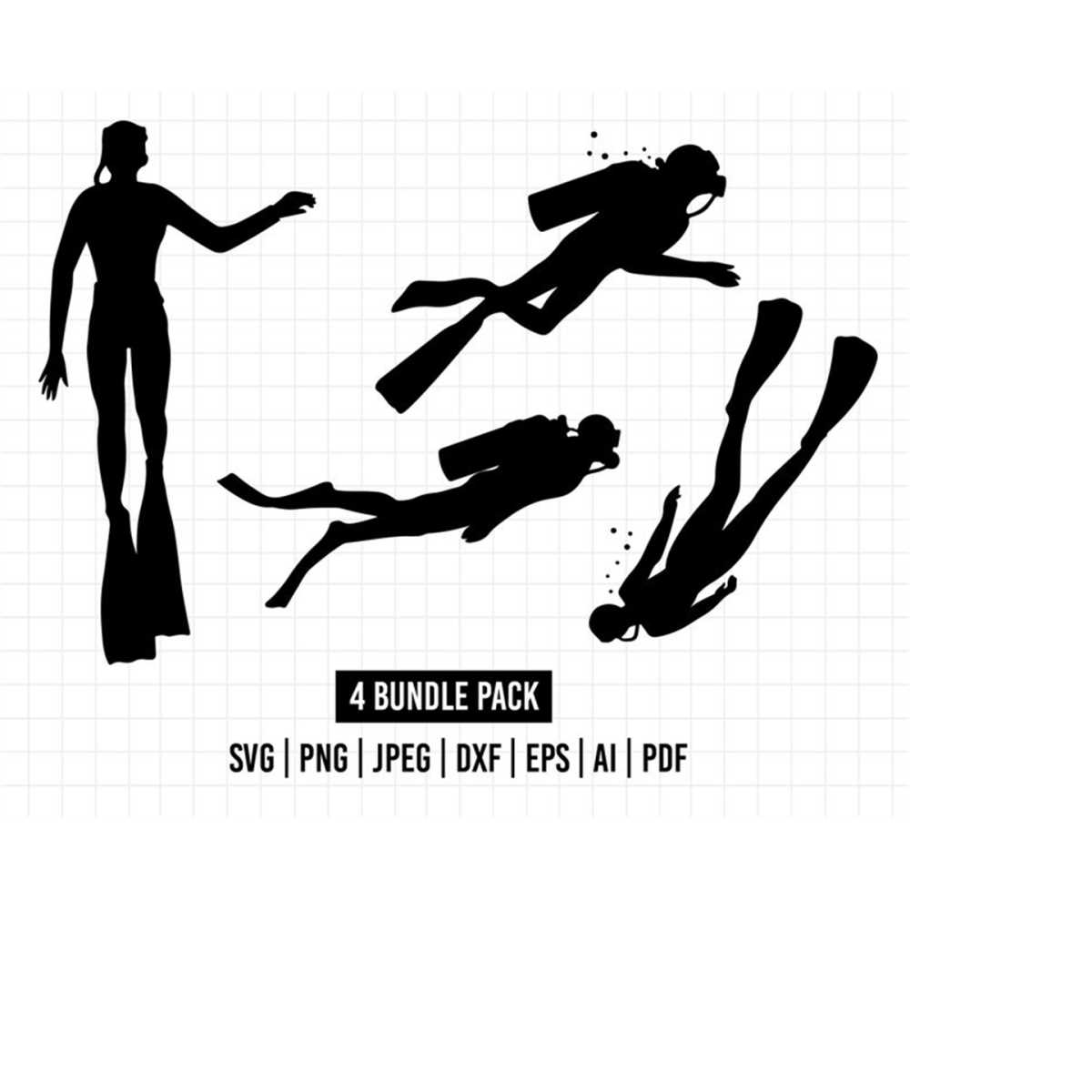 COD1297- scuba diver svg, scuba diver png, png dive svg, scu | Inspire ...