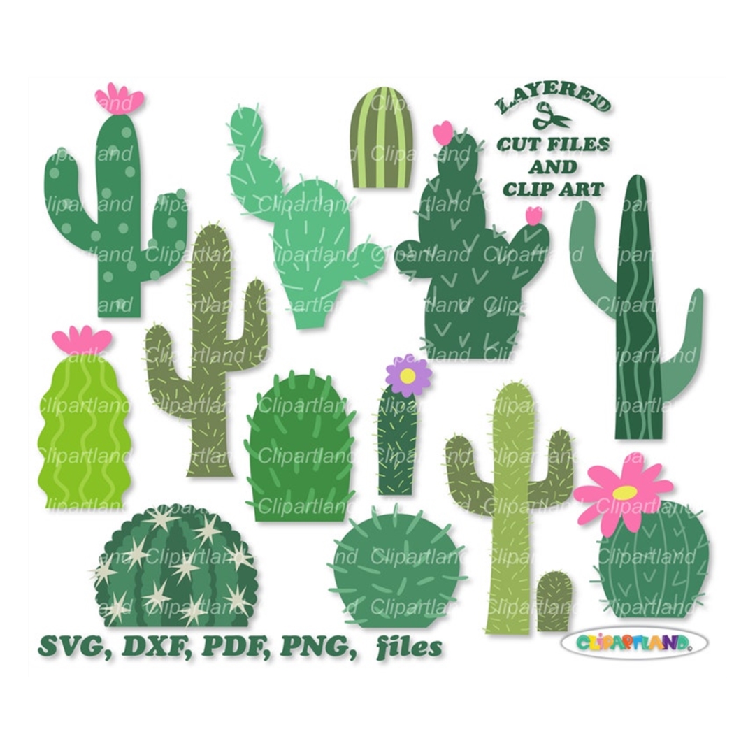 INSTANT Download. Cute cactus svg cut file and clip art. Com | Inspire ...