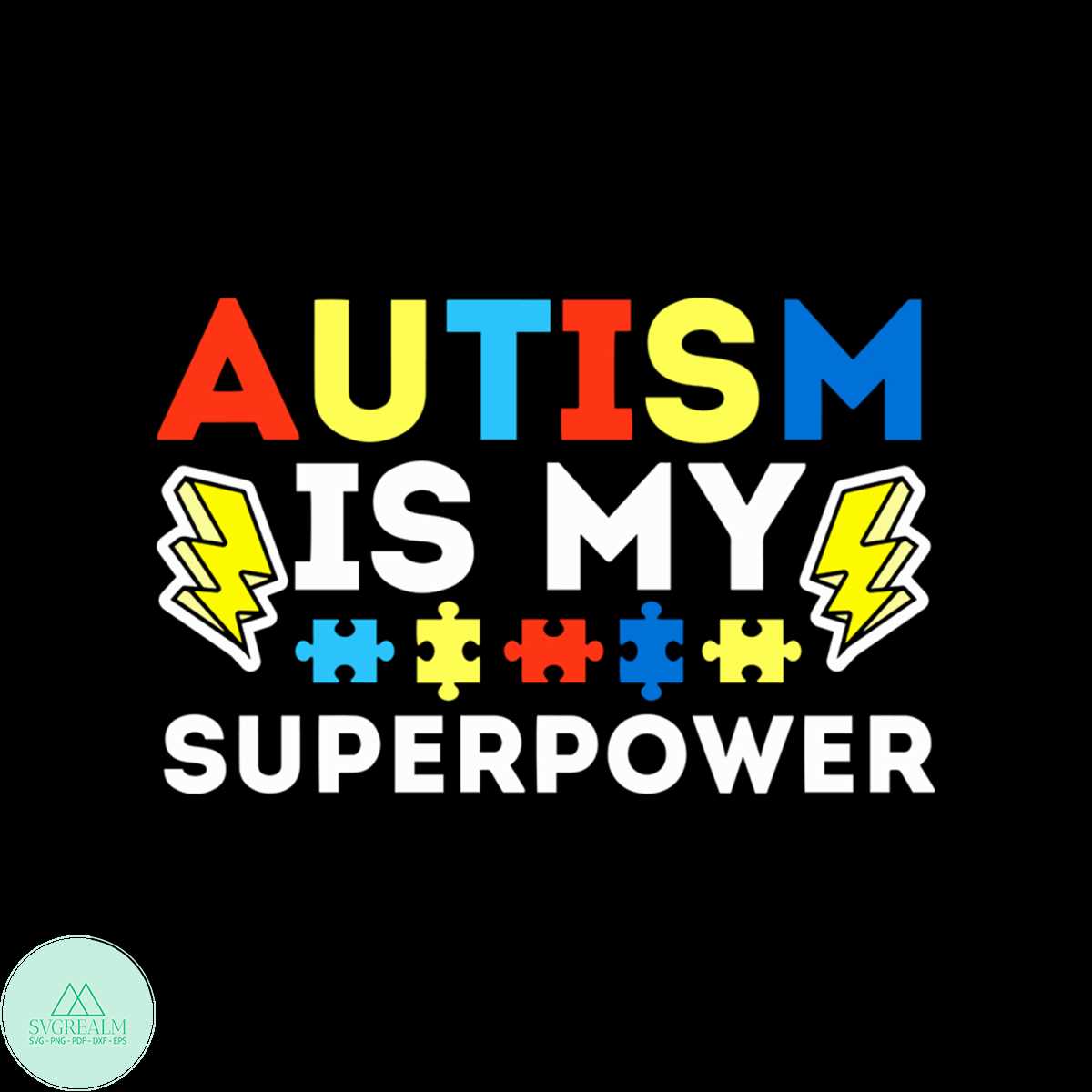 Autism Is My Superpower Svg, Autism Svg, Autism Awareness Sv | Inspire ...