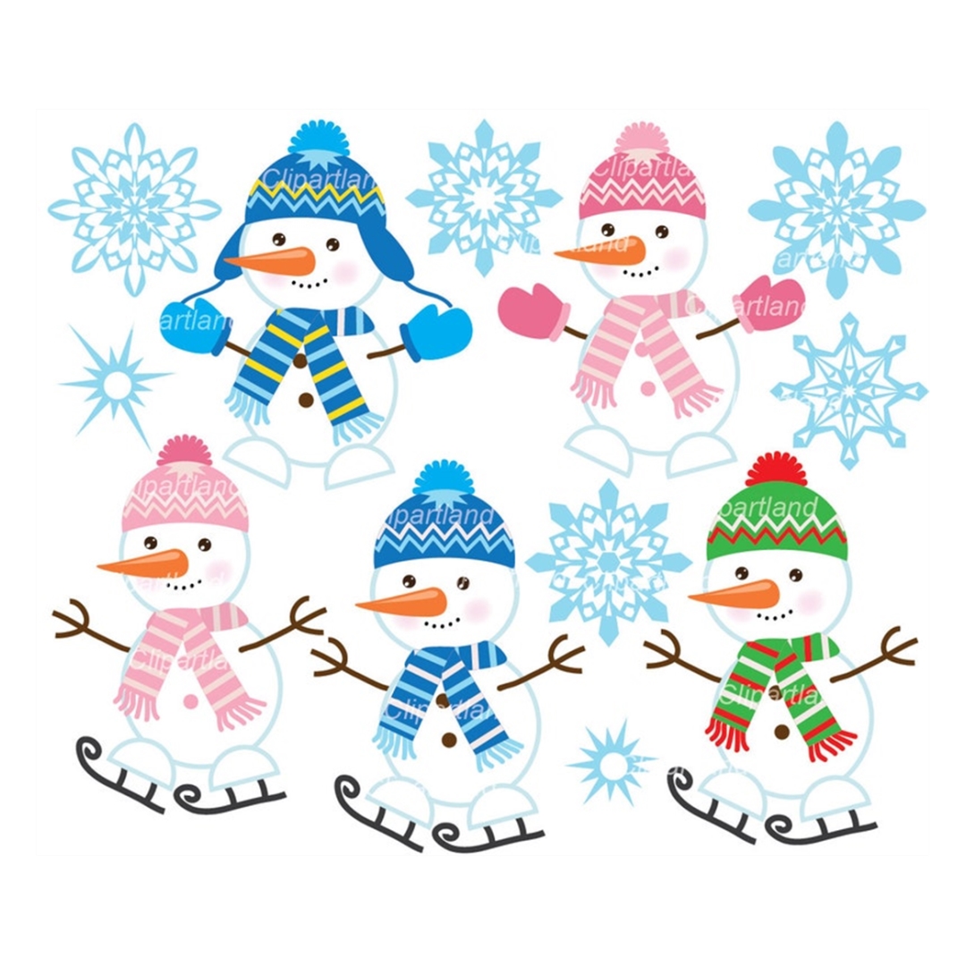 INSTANT Download. Snowman clip art. Cs_3. Personal and comm | Inspire ...