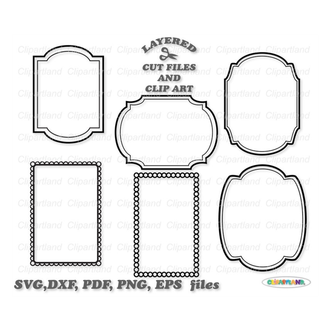 INSTANT Download. Borders svg cut files. Cb_1. Commercial l - Inspire ...