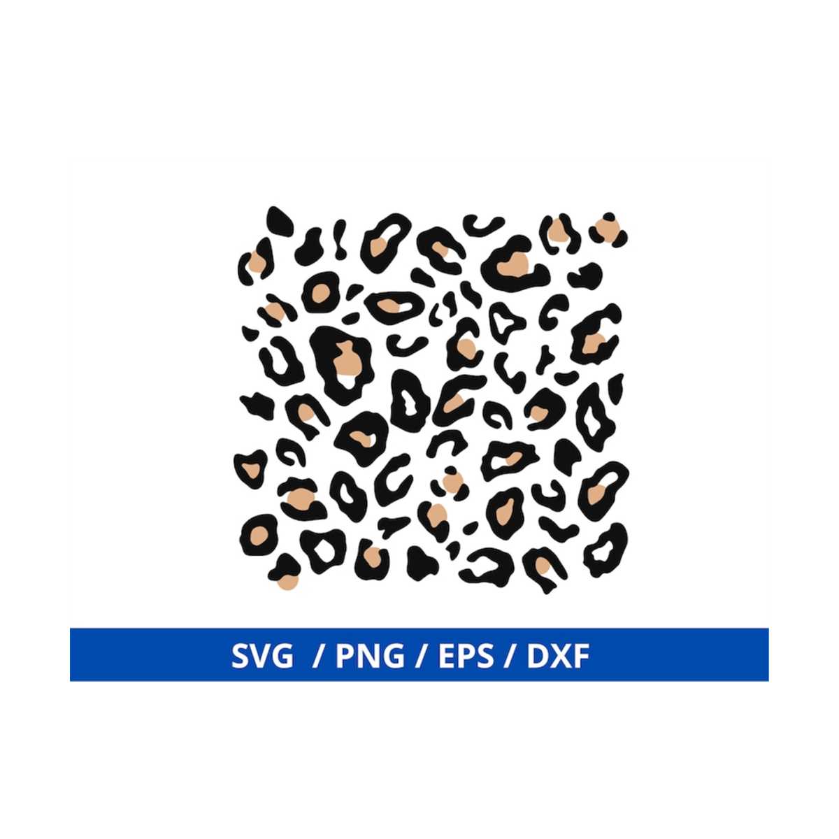 Leopard Print Pattern Svg, Leopard Svg, Cheetah Print Svg, L | Inspire ...