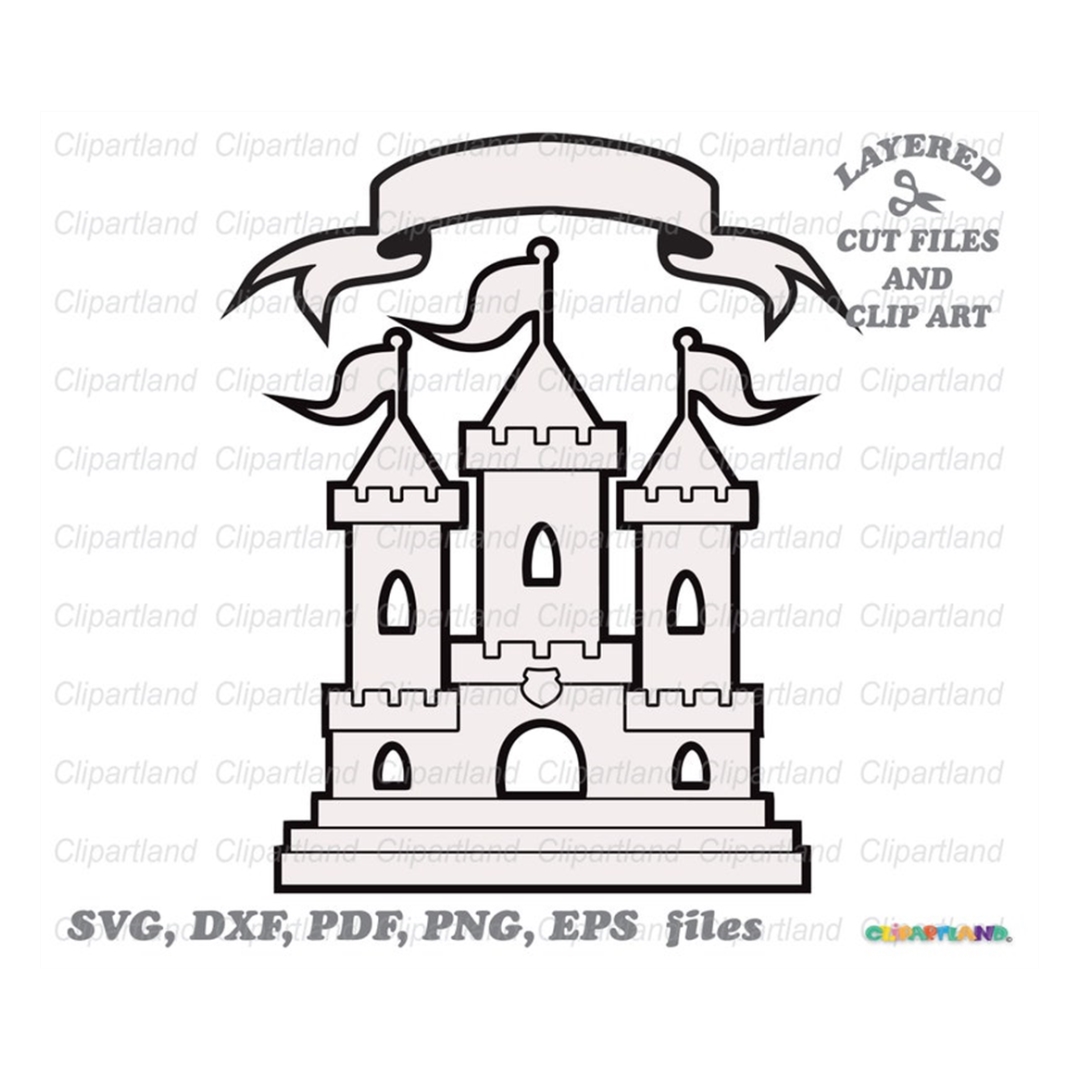 INSTANT Download. Castle svg cut file. Commercial license is - Inspire ...