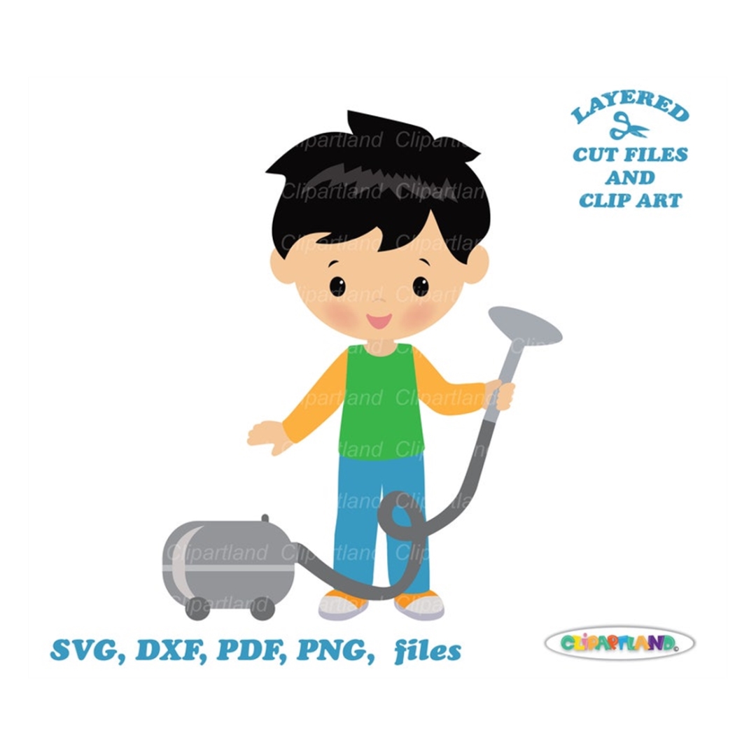 INSTANT Download. Vacuuming svg cut file and clip art. Comme | Inspire ...