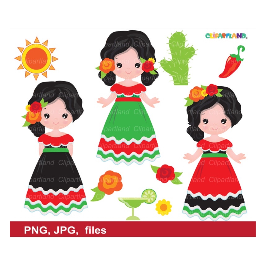 INSTANT Download. . Cinco de Mayo clip art. Ccdm_2. Personal | Inspire ...