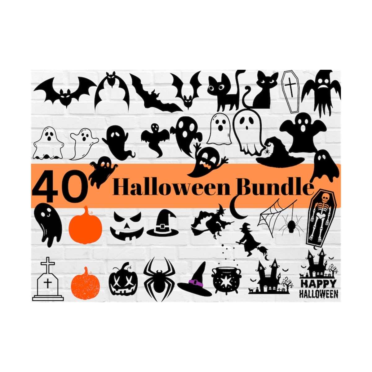 Halloween SVG Bundle, Halloween SVG, Fall Svg, Happy Hallowe | Inspire ...