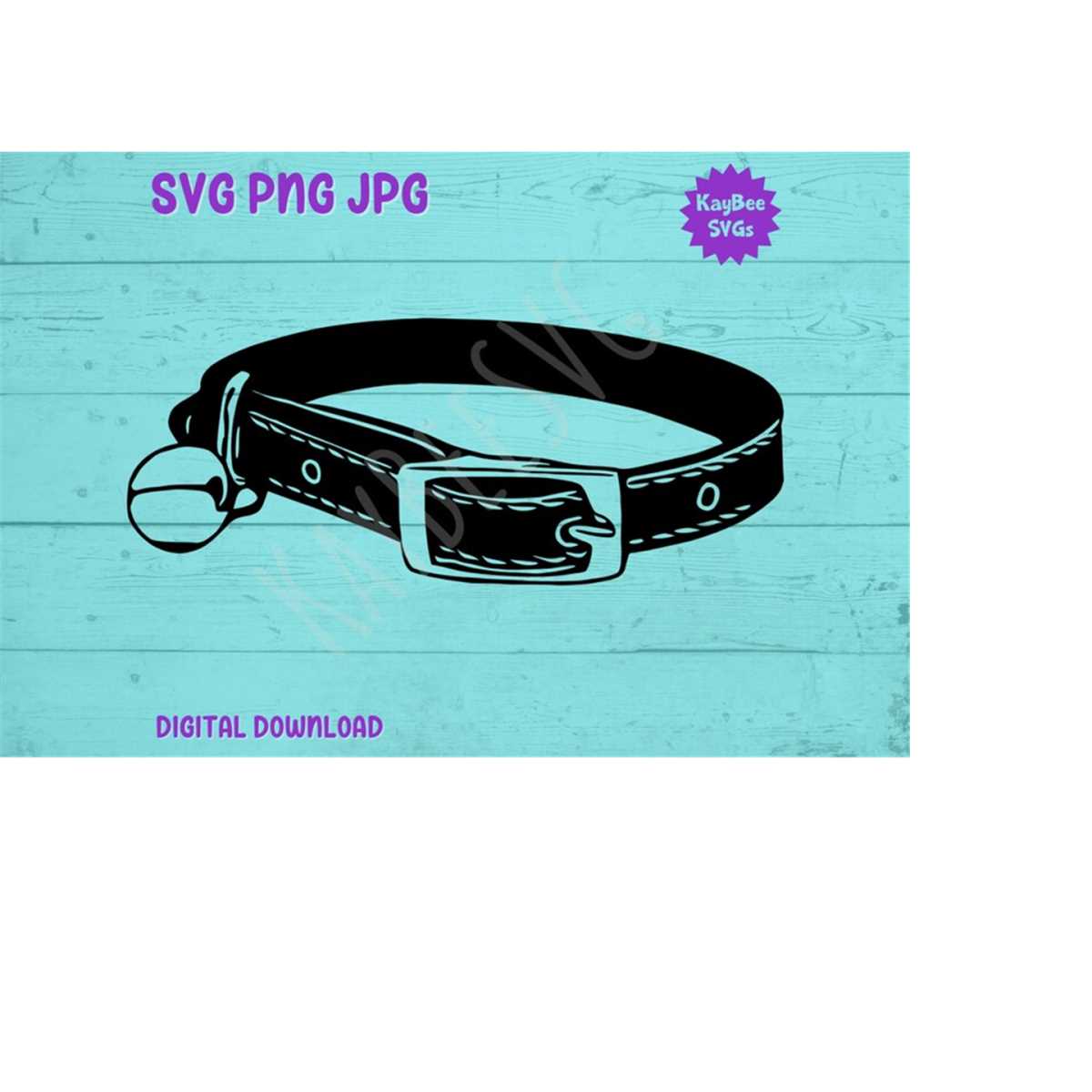 Cat Collar SVG PNG JPG Clipart Digital Cut File Download for - Inspire ...