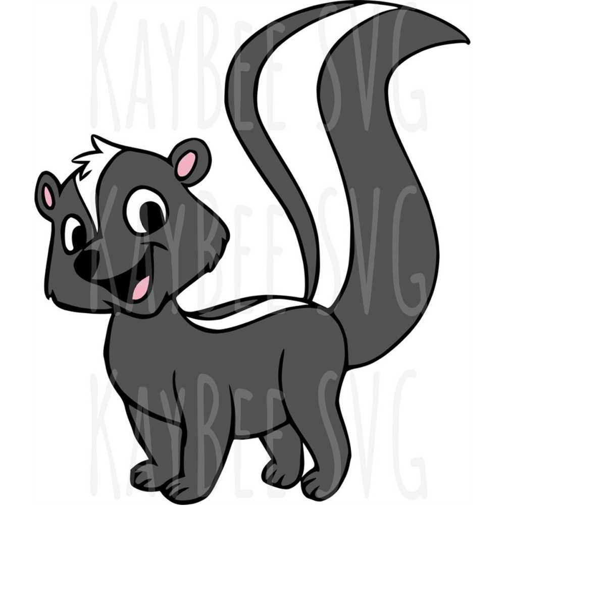 Skunk SVG PNG JPG Clipart Digital Cut File Download for Cric | Inspire ...